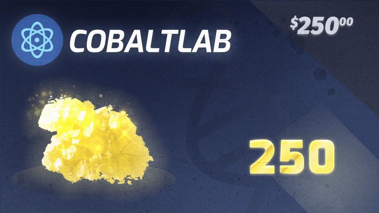 Cobaltlab.tech 250 Sulfur Gift Card | Buy cheap on Kinguin.net