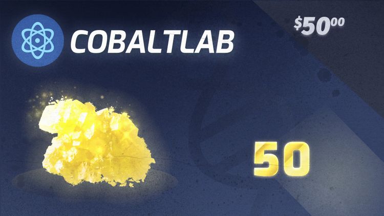 Cobaltlab.tech 50 Sulfur Gift Card | Buy cheap on Kinguin.net