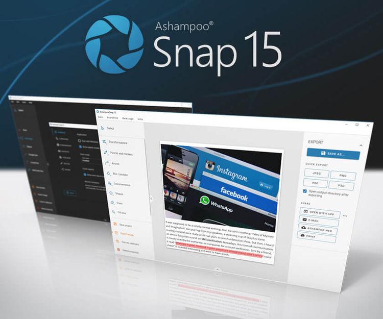 Ashampoo Snap 15 Activation Key (Lifetime / 1 PC) | Buy cheap on Kinguin.net