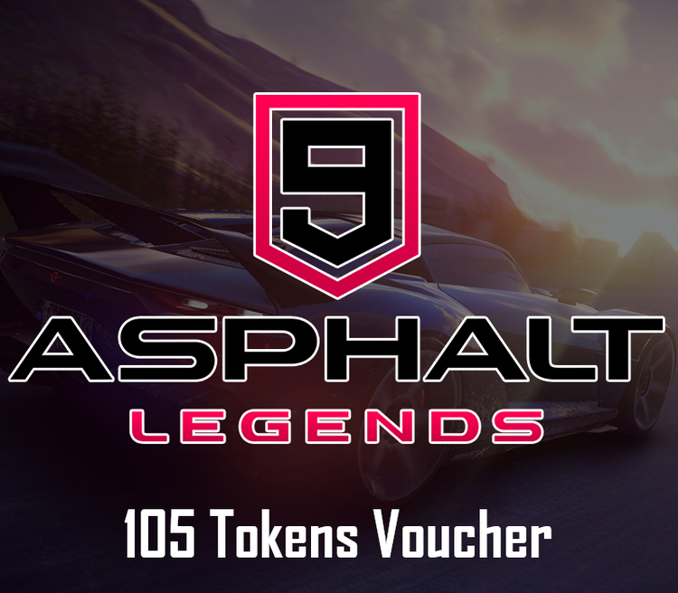 Asphalt 9: Legends - 105 Tokens Reidos Voucher | Buy cheap on Kinguin.net