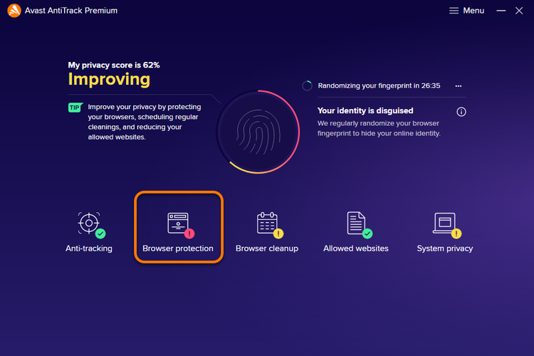 Avast AntiTrack Premium 2025 Key (1 Year / 1 PC) | Buy cheap on Kinguin.net