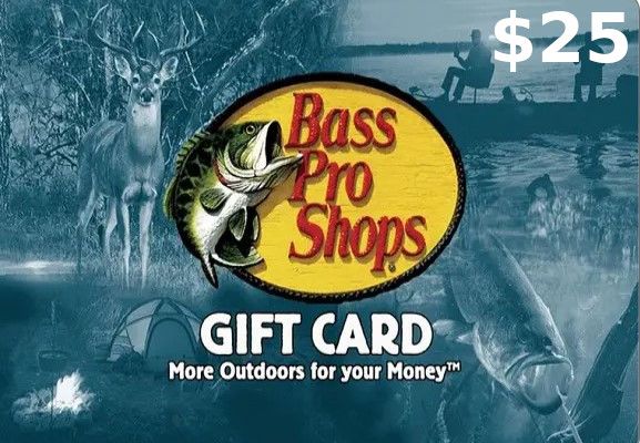 Bass Pro Shops $25 Gift Card US | Buy cheap on Kinguin.net