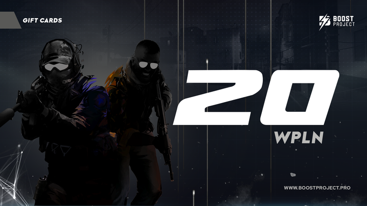 BoostProject 20 PLN Gift Card | Buy cheap on Kinguin.net