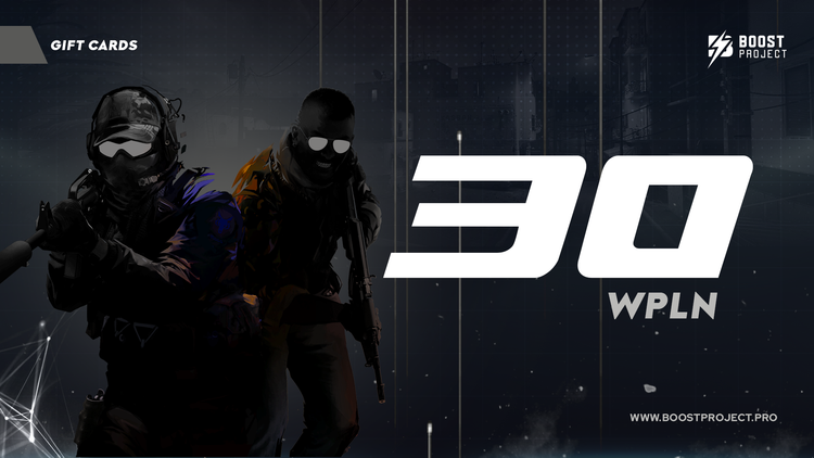 BoostProject 30 PLN Gift Card | Buy cheap on Kinguin.net