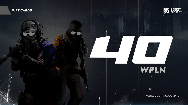 BoostProject 40 PLN Gift Card | Buy cheap on Kinguin.net