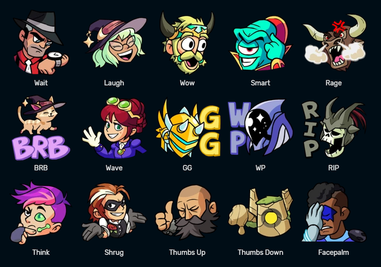 Brawlhalla: Emoji Pack DLC Digital Download CD Key | G2PLAY.NET