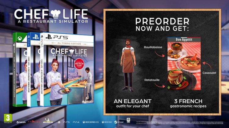Chef Life: A Restaurant Simulator - Preorder Bonus DLC EU Xbox One ...