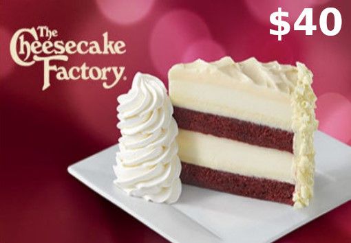 Cheesecake Factory $40 Gift Card US | Buy cheap on Kinguin.net