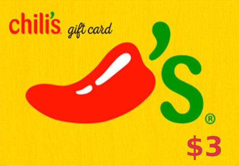 Chili's $3 Gift Card US | Buy cheap on Kinguin.net