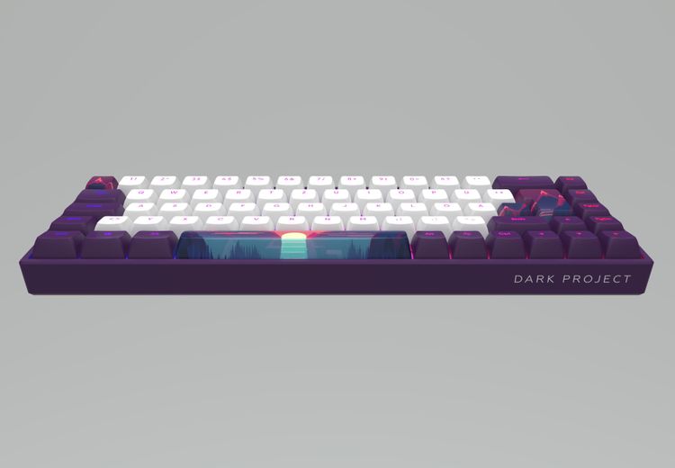Dark Project - 68 Sunrise - G3MS Mech. RGB ISO Keyboard EU Prismyx ...