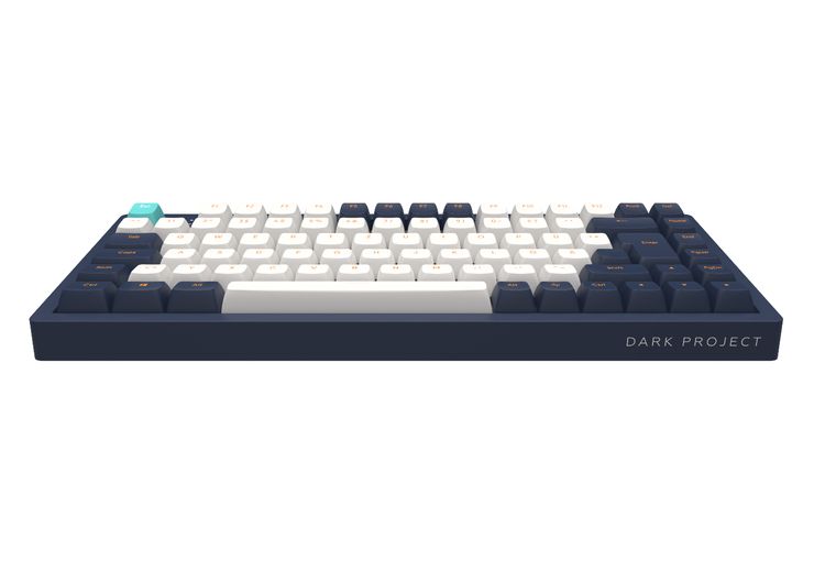 Dark Project - 83 Navy Blue/Ivory - G3MS Mech. RGB ISO Keyboard EU ...