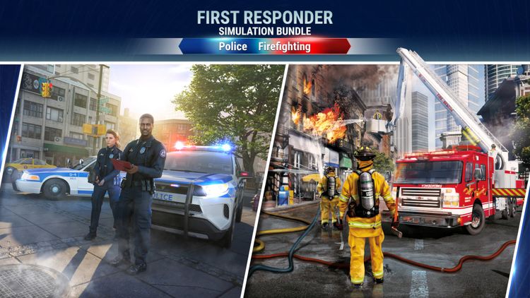 First Responder Simulation Bundle: Police Firefighting XBOX One / Xbox ...