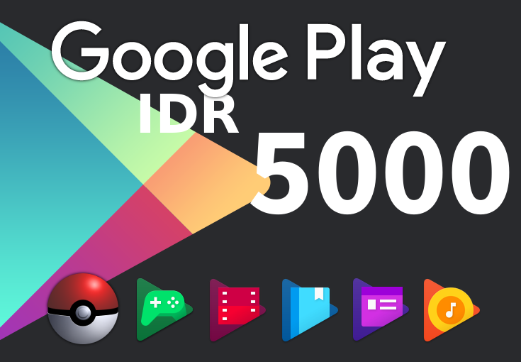 Google Play 5000 IDR Gift Card | Buy cheap on Kinguin.net