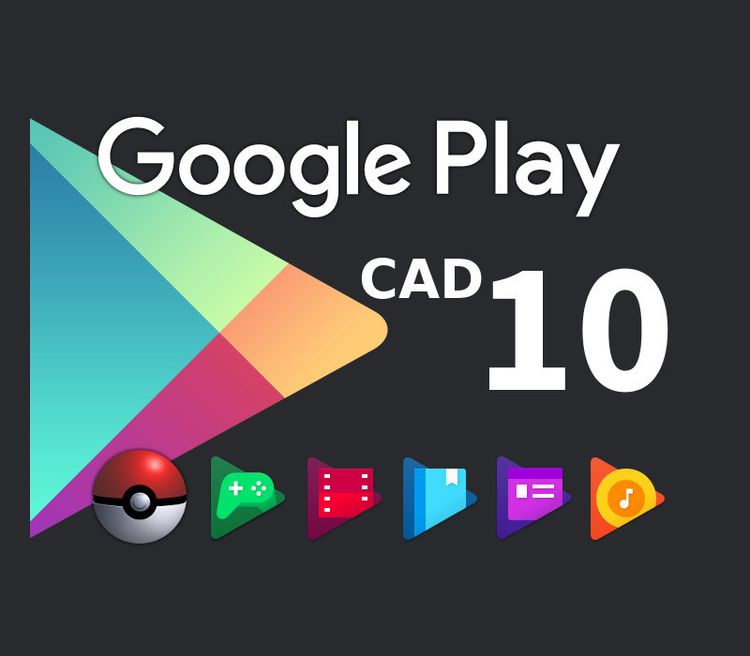 Google Play $10 CA Gift Card | Buy cheap on Kinguin.net