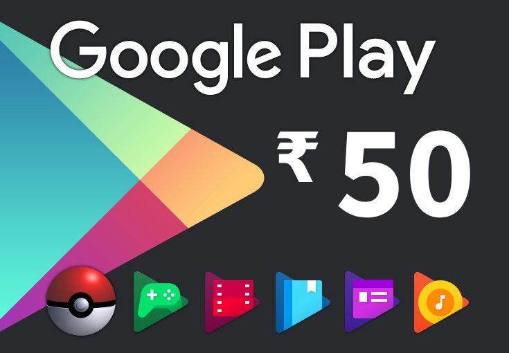 Google Play ₹50 IN Gift Card | Buy cheap on Kinguin.net