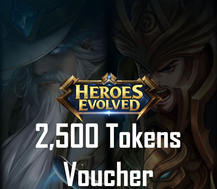 Heroes Evolved Mobile - 2,500 Tokens Voucher | Buy cheap on Kinguin.net