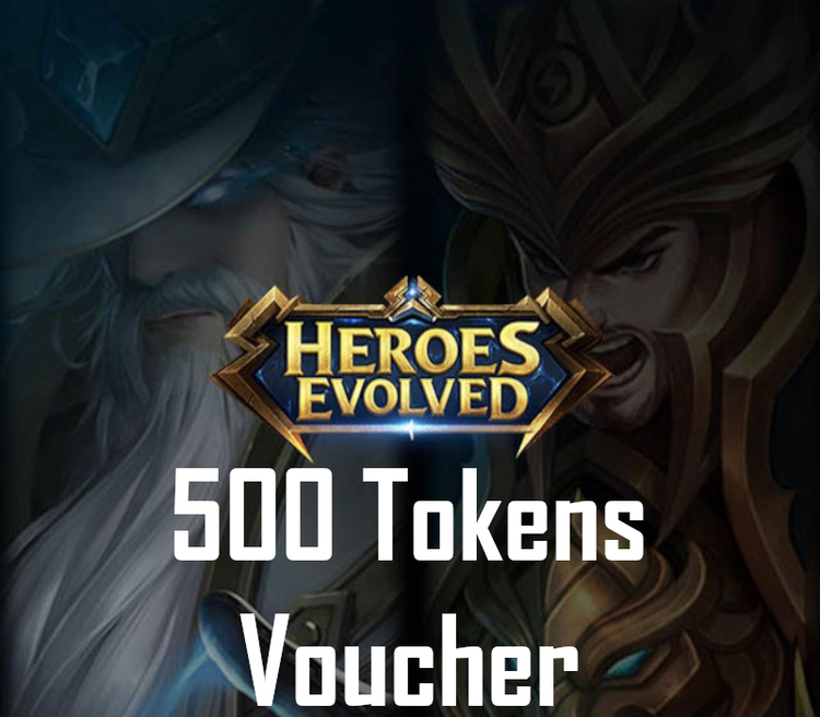 Heroes Evolved Mobile - 500 Tokens Voucher | Buy cheap on Kinguin.net