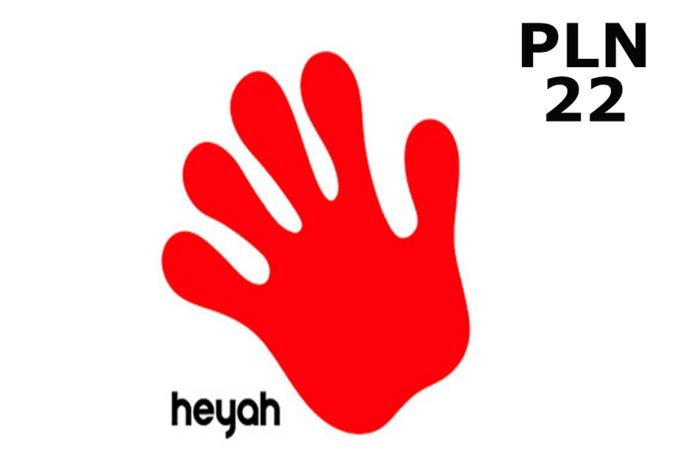 Heyah 22 PLN Mobile Top-up PL | Buy cheap on Kinguin.net