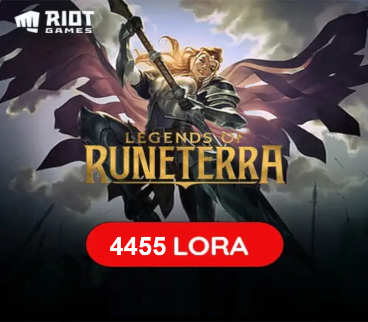 Legends of Runeterra 4455 LoRa Gift Card TR | G2PLAY.NET