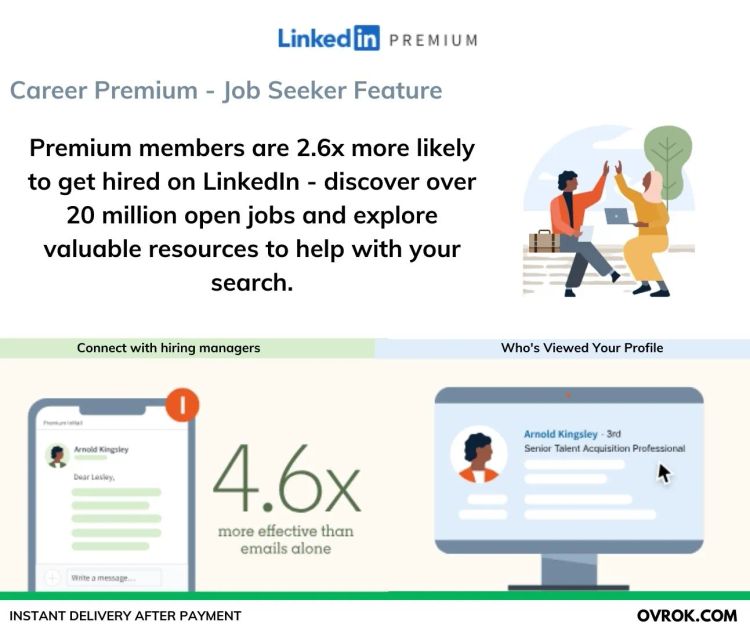 LinkedIn Premium Career - 3 Months Subscription Key (ONLY FOR NEW ...