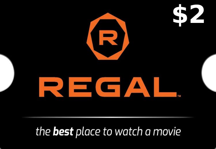 Regal Cinemas $2 Gift Card US | Buy cheap on Kinguin.net