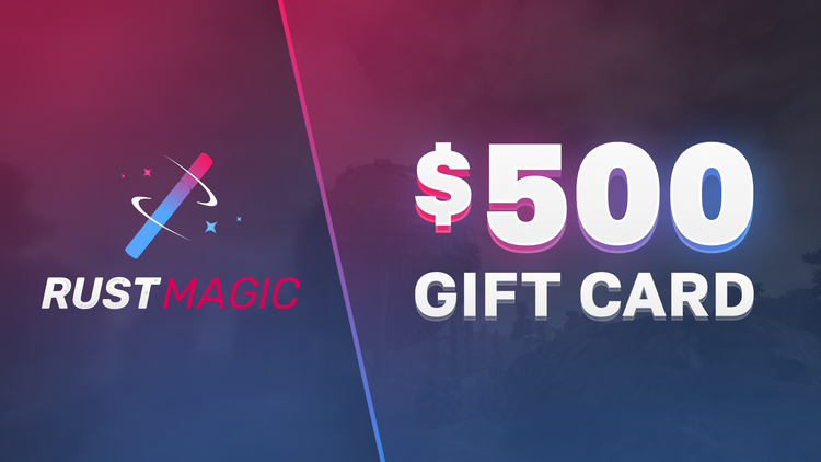 RustMagic $500 Gift Card | Buy cheap on Kinguin.net