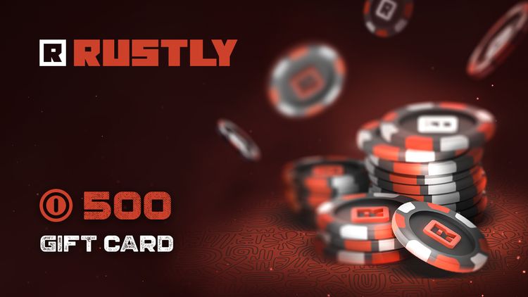 Rustly 500 Coin Gift Card | Buy cheap on Kinguin.net