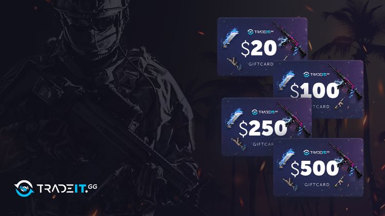 Tradeit.gg 10 USD Gift Card | Buy cheap on Kinguin.net