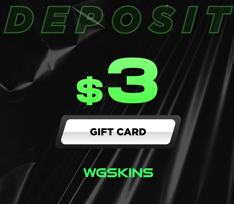 WGskins $3 Gift Card | Buy cheap on Kinguin.net