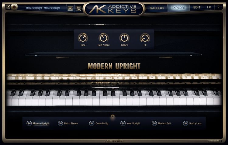 XLN Audio Addictive Keys: Modern Upright PC/MAC CD Key | Buy cheap on ...