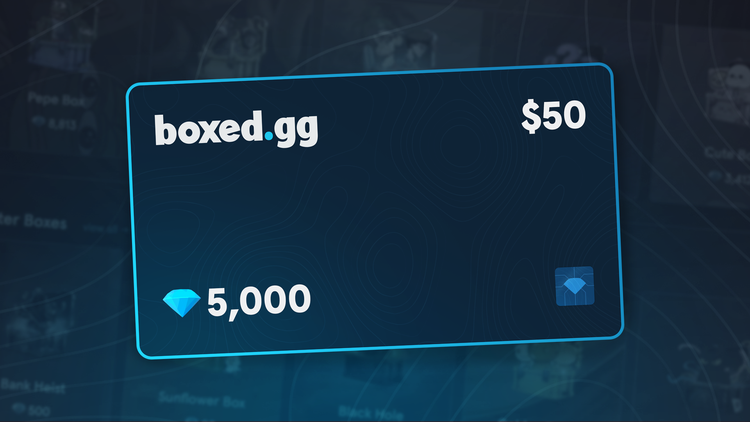 Boxed.gg Gift Card - 5000 Gems | Buy cheap on Kinguin.net
