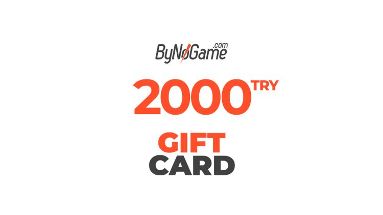 ByNoGame 2000 TRY Gift Card | Buy cheap on Kinguin.net