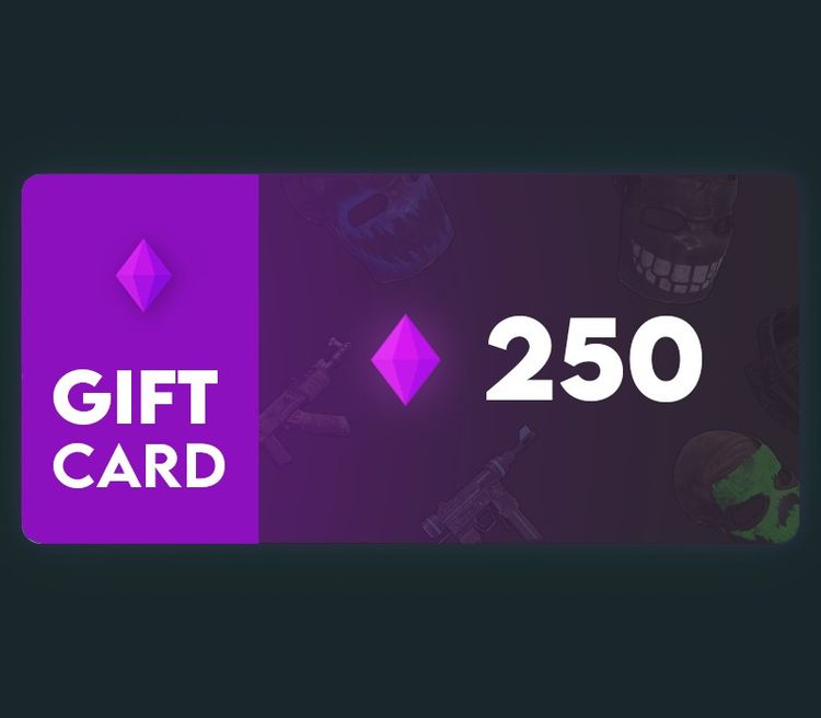 Rust Clash 250 Gem Gift Card | Buy cheap on Kinguin.net