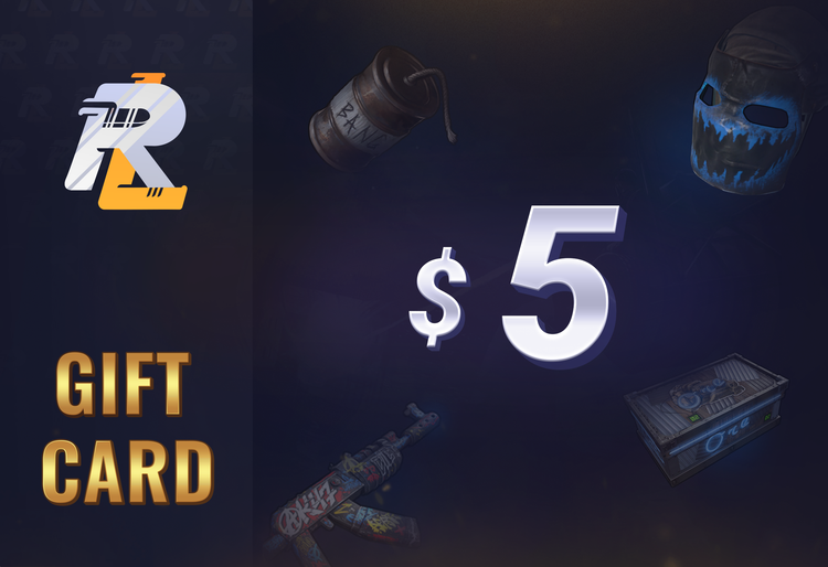 Rustyloot $5 Gift Card | Buy cheap on Kinguin.net