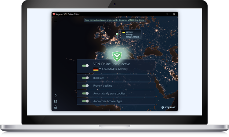 Steganos VPN Online Shield Key (1 Year / 1 Device) | Buy cheap on ...