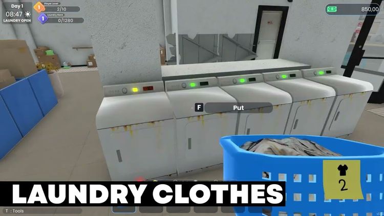 Laundry Store Simulator PC Steam Account | Buy cheap on Kinguin.net